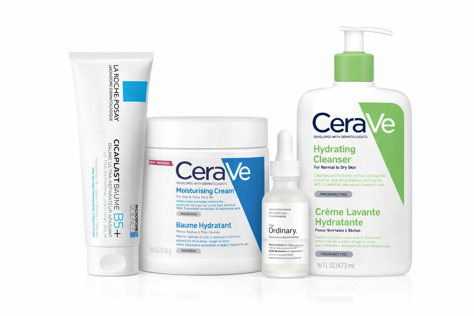 Barrier Repair & Hydration Routine (CeraVe Hydrating Cleanser • The Or ...